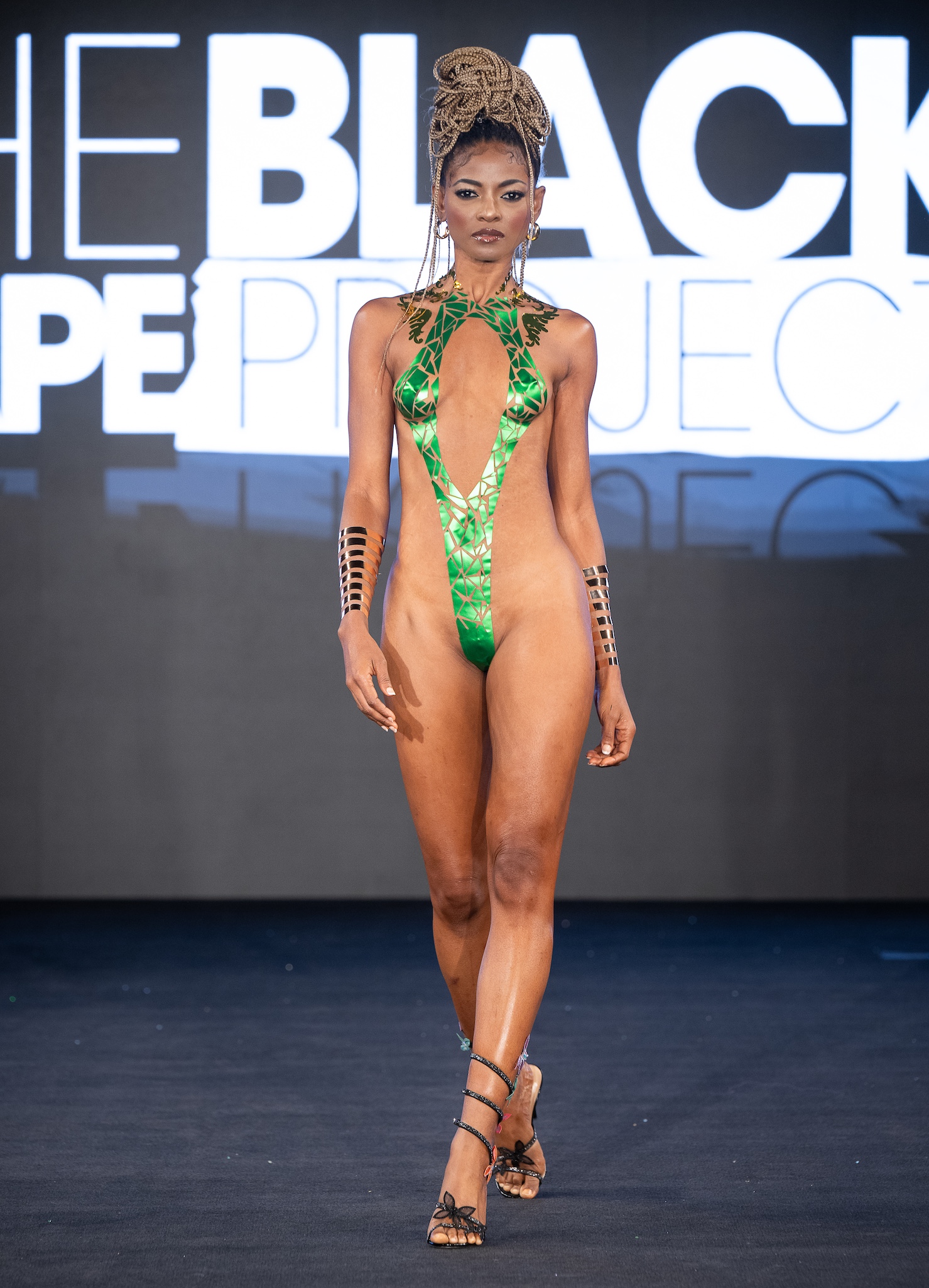 Black Tape Project Runway Show From Nyfw New York Fashion Week