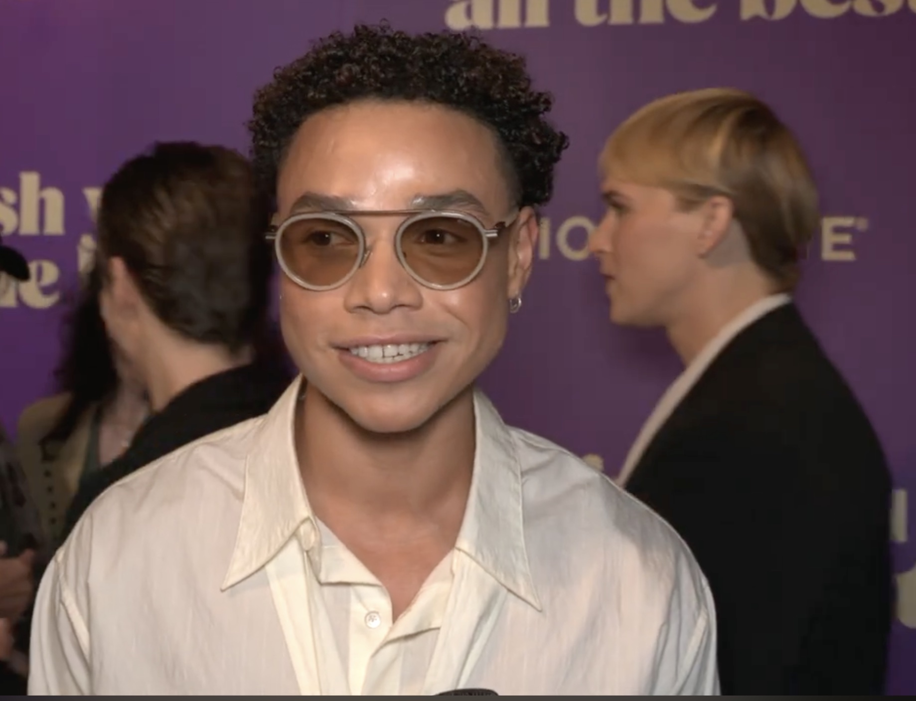 Miles Gutierrez Riley Interview At The I Wish You All The Best Movie Premiere | Creators Faire