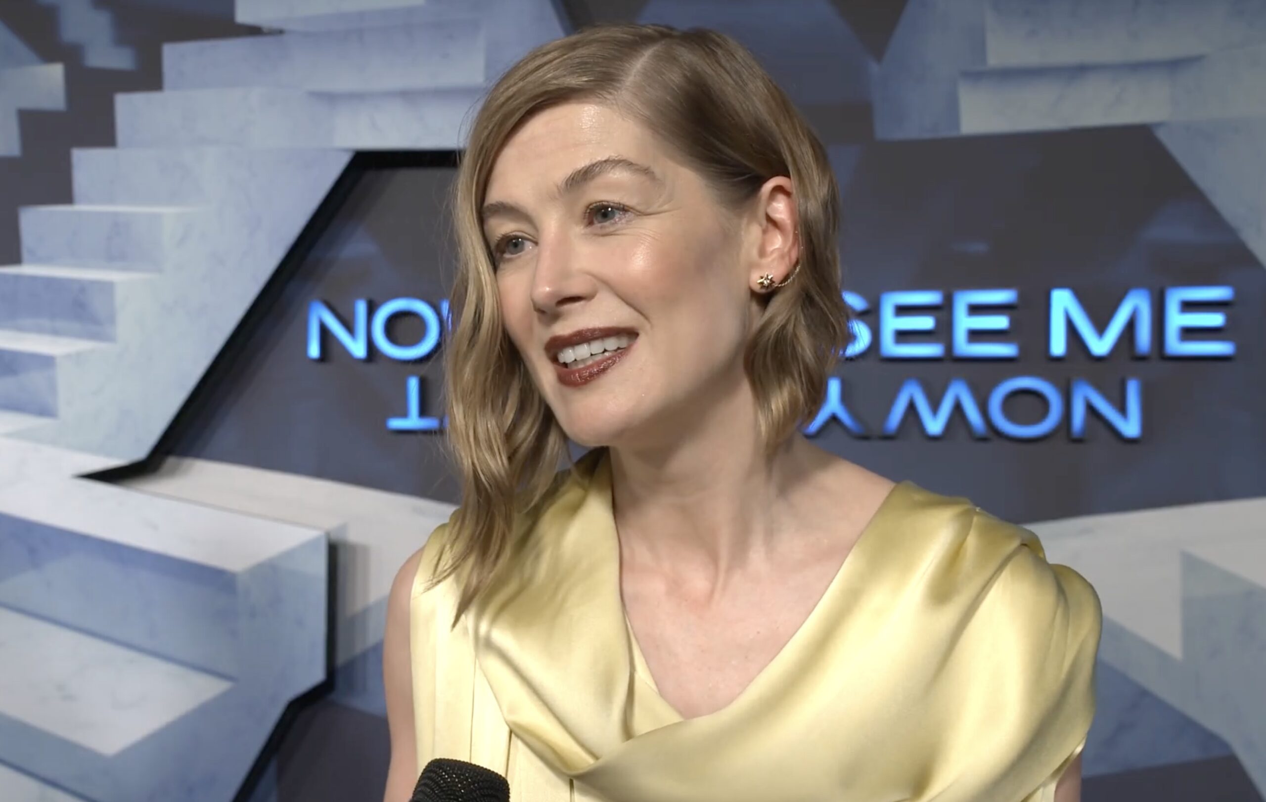 Rosamund Pike Talks Now You See Me: Now You Don’t at an Interview at ...